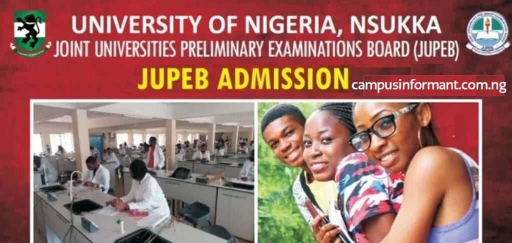 All about UNN JUPEB Registration Form & Admission 2025/2026 - Campus ...
